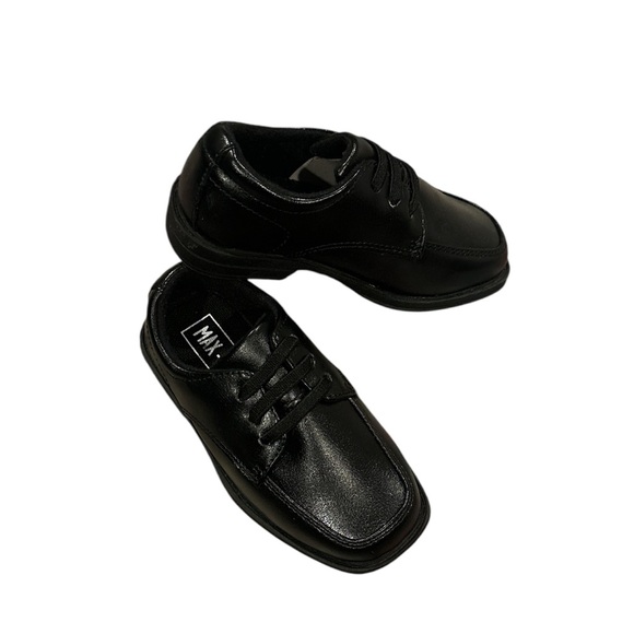 Max + Jake | Shoes | Max Jake Lil Grant Square Toe Black Faux Leather ...